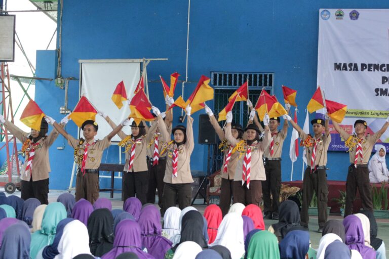Penerus Pramuka SMA N 1 Bukateja lewat Promosi Ekstrakulikuler